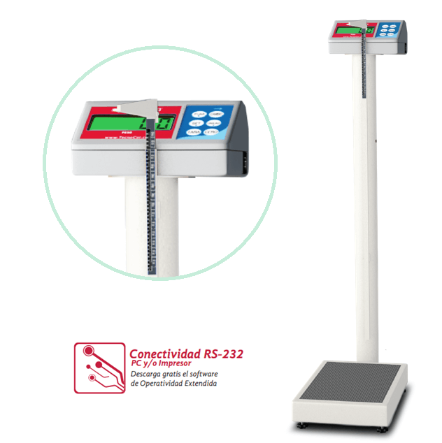 Báscula Digital de Columna PEN-160M - Equipo Médico Consultoría Báscula Digital de Columna PEN-160M - Equipo Médico Consultoría